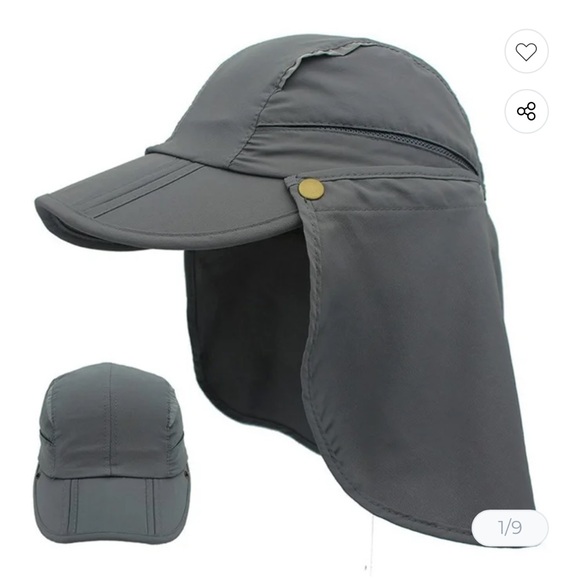 outfly | Accessories | Outfly Grey Foldable Packable Billlightweight ...